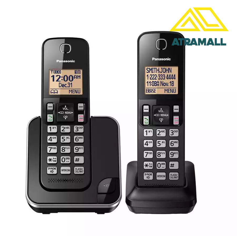 گوشی تلفن بی سیم پاناسونیک مدل KX-TGC352 | آترامال